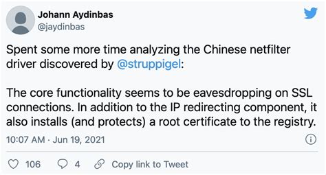 Microsoft Digitally Signs Malicious Rootkit Driver The Security Blogger