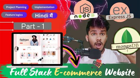 Complete E Commerce Website From Scratch Using Nodejs Express And