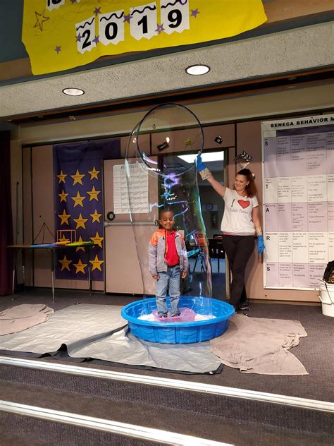 Bubble Assembly Seneca Elementary Kindergarten