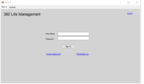 Tutorial Master Pagetemplatelayout Page For C Tab Control Project By Daneesha
