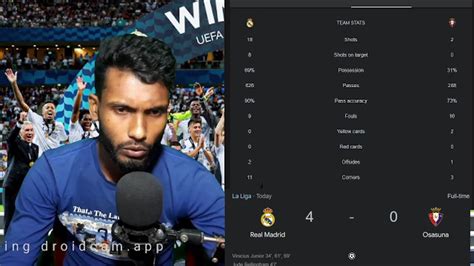 Real Madrid X Osasuna Highlights All Goals Youtube