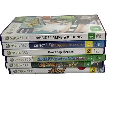 Xbox 360 Kinect Games X 6
