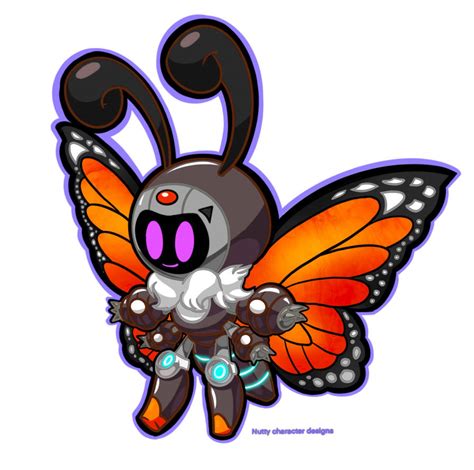 Bug Bot 004 Monarch Butterfly By Nuttybutterx On Deviantart