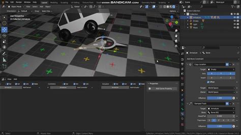[upbge 0 36]wiggle bones to a simple car youtube