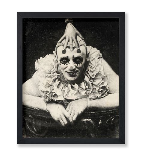 Vintage Circus Clown Poster