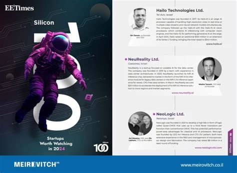 Uri Meirovitch On Linkedin Startups Electronics Semiconductor