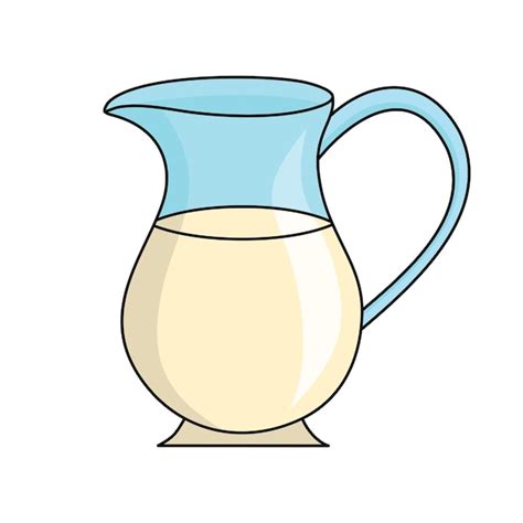 Premium Vector Jug Cartoon Vector Illustration Cute Jug Cartoon