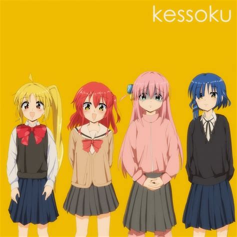 Safebooru 4girls Absurdres Album Cover Redraw Bangs Black Cardigan