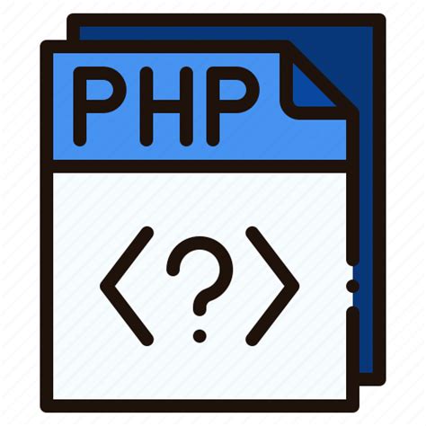 Php Code File Format Extension Document Archive Icon Download
