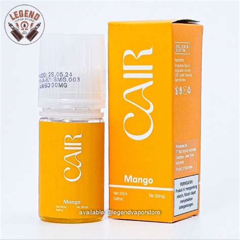 Jual SALT NIC LIQUID CAIR Mango 30ML 30MG AUTHENTIC Shopee Indonesia