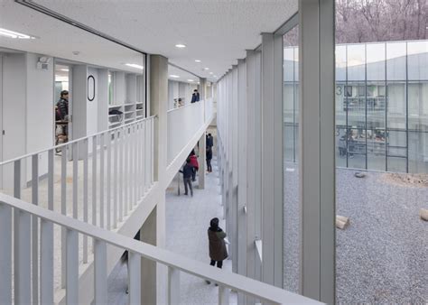 Triangle School By Nameless Architecture Has A Three Sided Courtyard