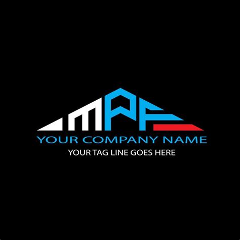 Mpf Letter Logo Creative Design With Vector Graphic 8048342 Vector Art At Vecteezy