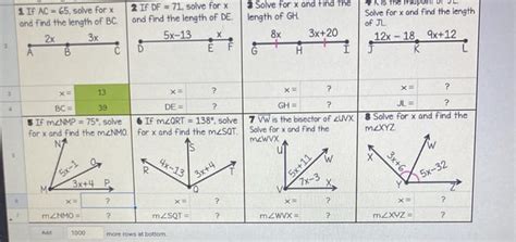 [grade 10 Geometry Segment And Angle Addition] R Homeworkhelp