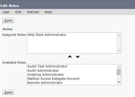 configure read only access cisco unity connection