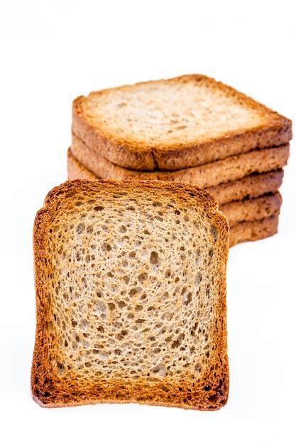Rebanadas De Pan Tostado Foto Premium