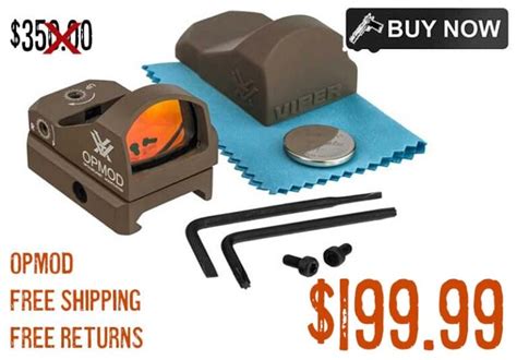 Vortex Opmod Viper 1x24mm 6 Moa Red Dot Sight 199 99 Free Sandh Returns