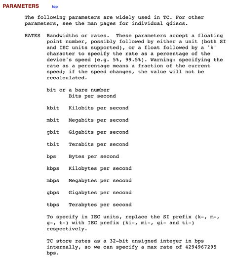Networkchaos Set 1bps Rate When Injecting Bandwidth Fault But Get