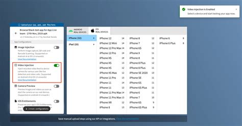 Upload Videos To Browserstack Real Devices Using App Live