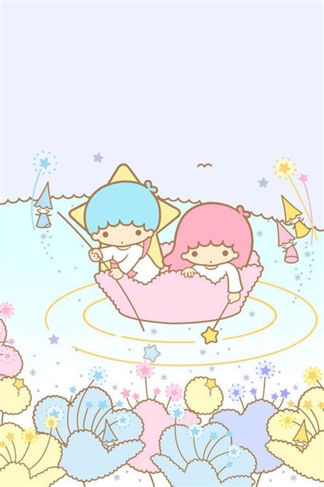 Sanrio Little Twin Stars Stars Wallpaper Sanrio Wallpaper Hello Kitty