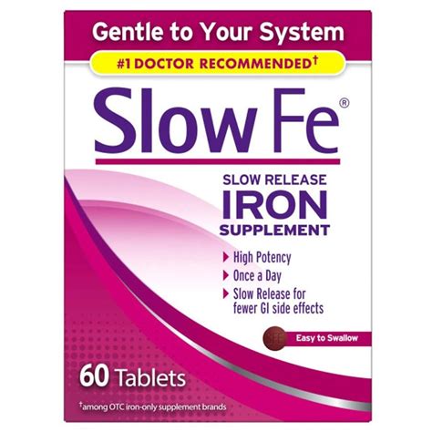 Slow Fe Slow Release Iron Tablets Walgreens