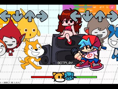 FNF Vs Scratch Cat Online Spelen