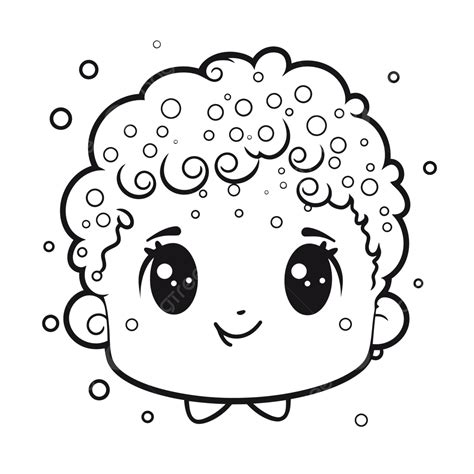 귀여운 만화 아기의 머리 색칠 페이지 개요 스케치 드로잉 벡터 반짝이 그림 반짝이 개요 반짝이 스케치 PNG 일러스트 및 벡터 에 대한 무료 다운로드 Pngtree
