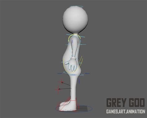 Stickman Character Character Scenes Stick Man
