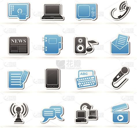 通信和连接图标