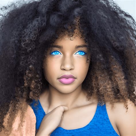 Girls With Blue And Black Hair