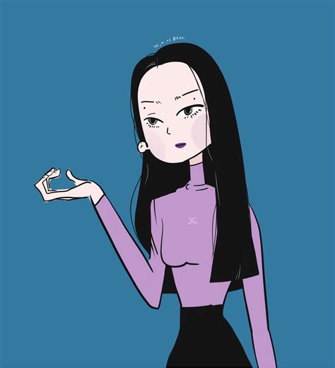 여자 일러스트 일러스트 포트폴리오 크몽