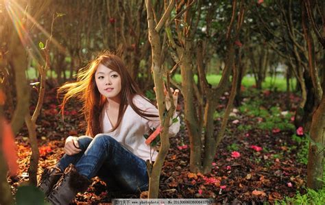 阳光美女图片 女性美容 人物形象 图行天下素材网