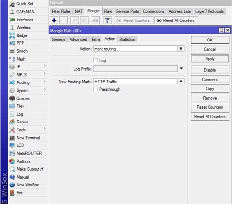 انجام Load Balancing در میکروتیک بر حسب نوع ترافیک
