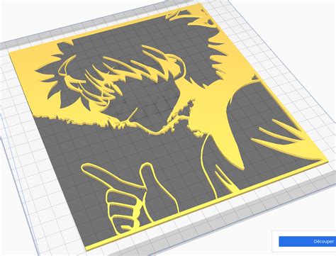 Stl File Killua Kirua Zoldick By Hunter X Hunter Stencil 2d・3d Printable Model To Download・cults