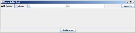 Java Building A Swing Ui To Implement A Method Editor Stack Overflow