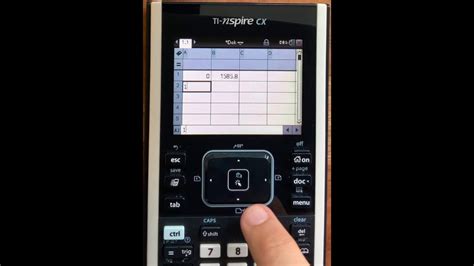 lineare regression gtr ti nspire cx youtube