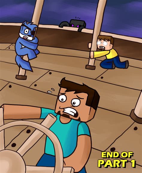 Dark Herobrine End Of Part 1 By The Greys On Deviantart