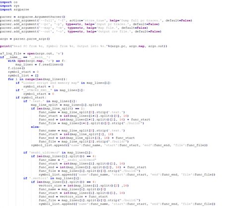 Dv仿真环境下问题定位和性能分析工具：基于pc指针，结合map文件分析函数调用轨迹以及耗时 Arnoldlu 博客园