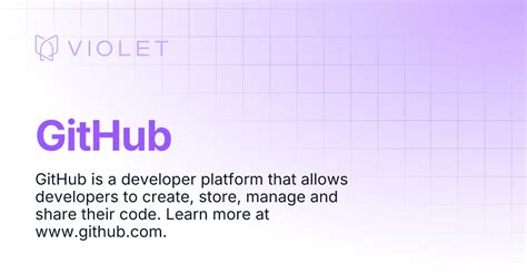 GitHub VIOLET