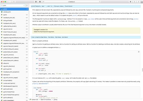 Devdocs — удобный и бесплатный браузер документации — Хакер