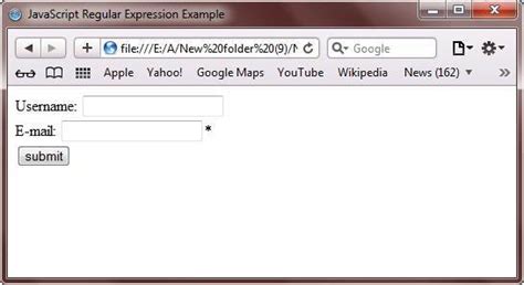 Javascript Regular Expression