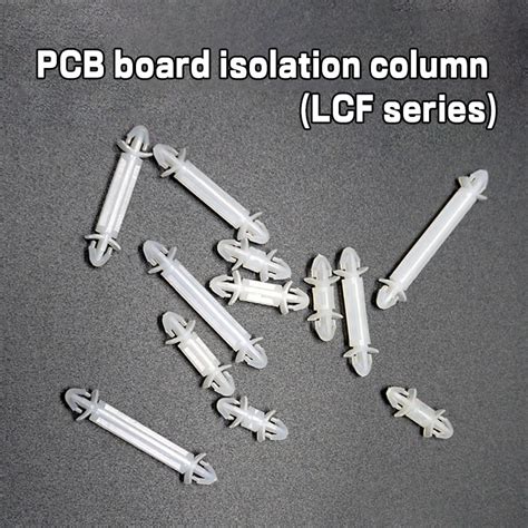 Pcb Board Isolation Column Lcf Series 3mm Circuit Board Bracket Fixed Column Double Head Nylon