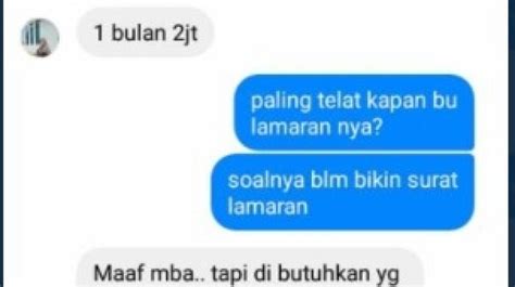 Toko HP Buka Lowongan Kerja Syarat Utama Bikin Minder Warganet Kesal Sekaligus Ngakak