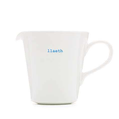 Keith Brymer Jones Medium Milk Jug Llaeth Welsh 250ml