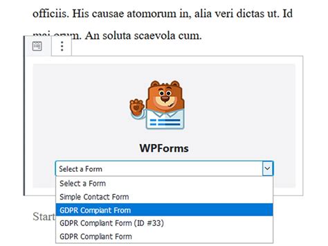 How To Create A Gdpr Compliant Form In Wordpress