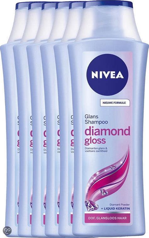 Bol NIVEA Diamond Gloss X Ml Voordeelverpakking Shampoo