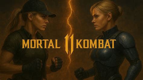 Mortal Kombat 11 Sonya Blade Vs Cassie Cage Youtube