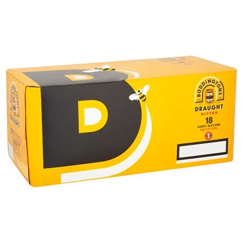 Boddingtons Draught Bitter Beer Cans 18 X 440ml Really Good Culture