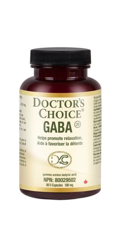 Buy Doctor's Choice GABA at Well.ca | Free Shipping $35+ in Canada