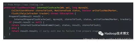 Hbase 入门之数据刷写memstore Flush详细说明 Csdn博客