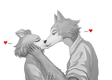 Commission Legoshi And Juno Kiss By Blackdwhite On Deviantart